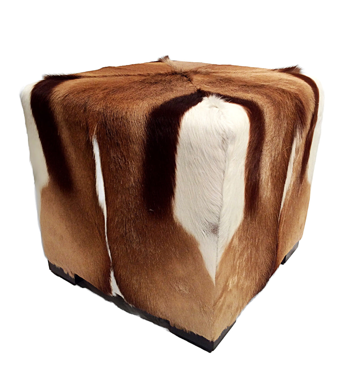 Ottoman - Natural Springbok | MooMoo Designs