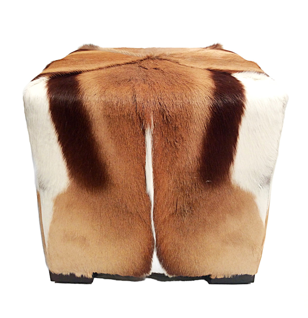 Ottoman - Natural Springbok | MooMoo Designs